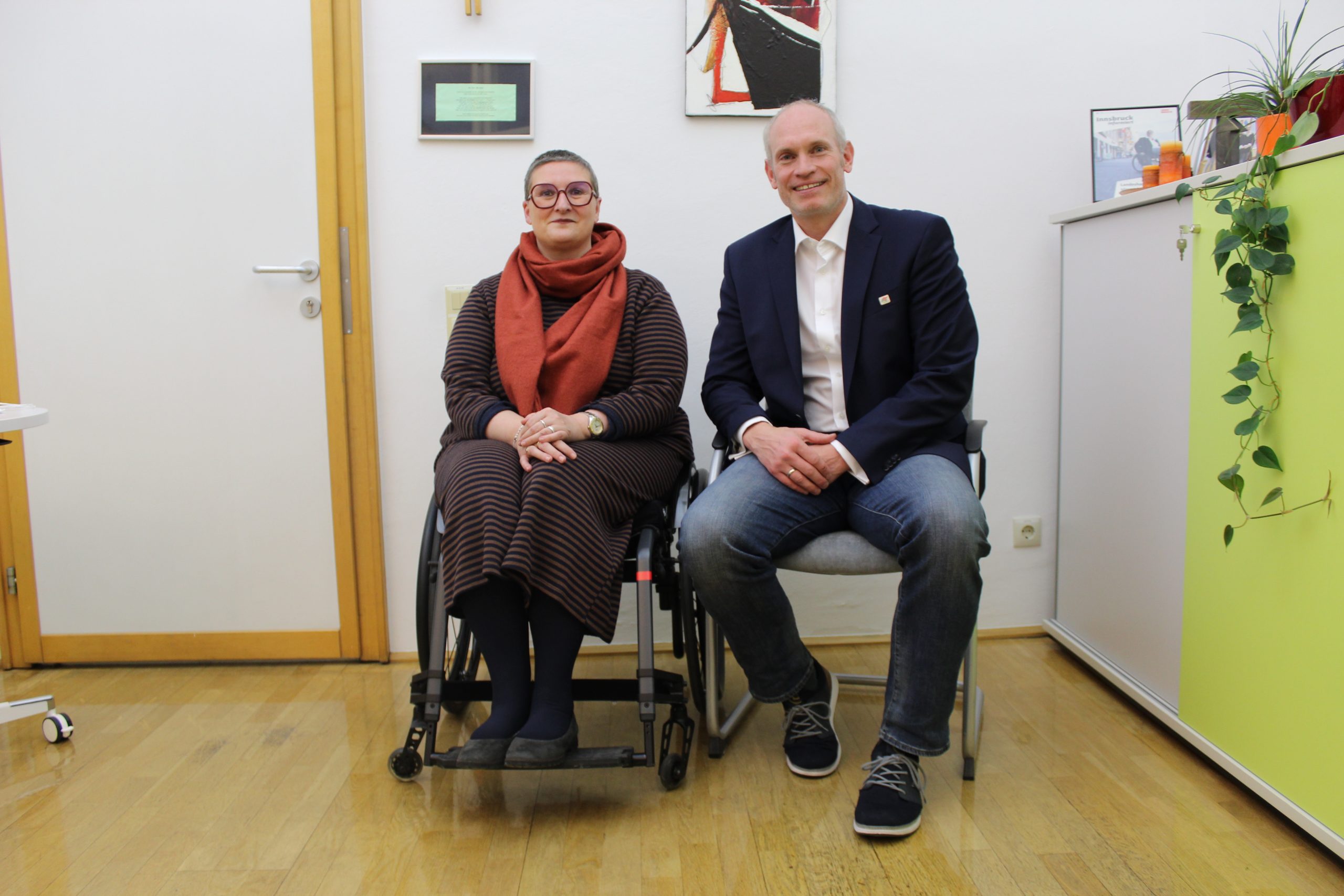 Austauschgespräch mit dem Tiroler Behindertensportverband - SOB Tirol